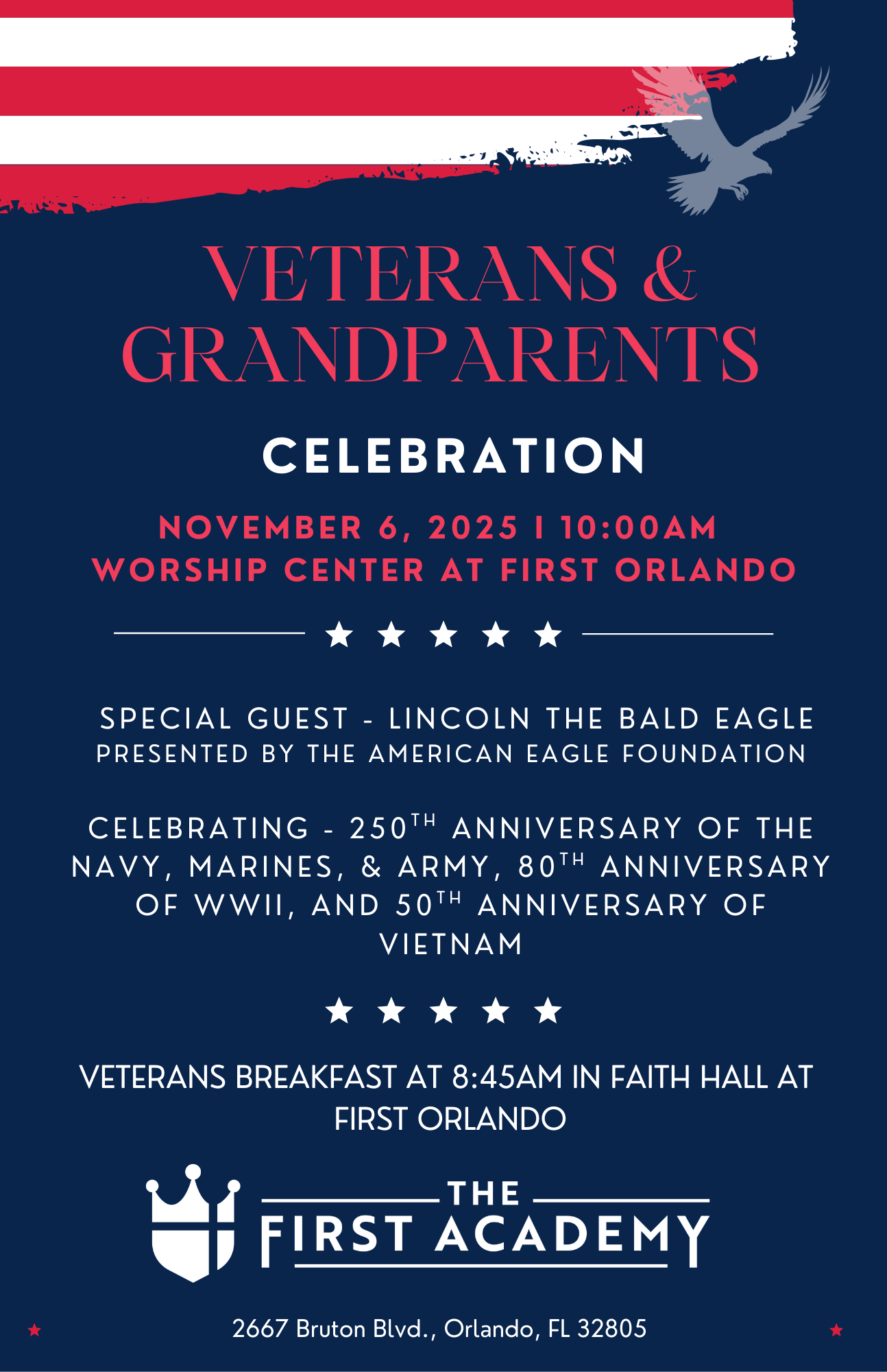Veterans Day | The First Academy