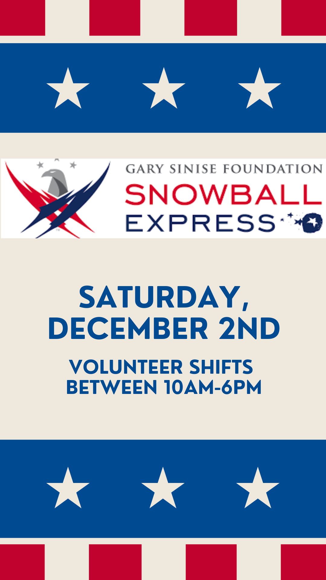 The Snowball Express 2023 | The First Academy